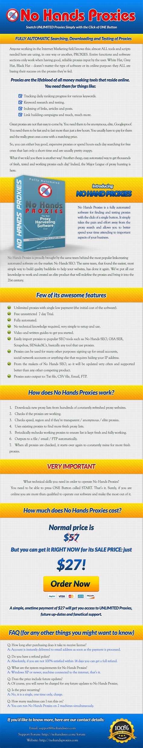 No Hands Proxies 1000s Working Proxies Test For Ses Email Web 2