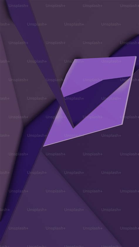 A Purple And Blue Rectangle Photo 3d Render Image On Unsplash