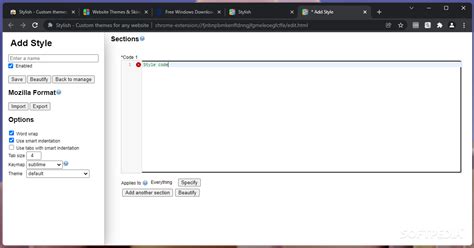 Stylish For Chrome Download Softpedia