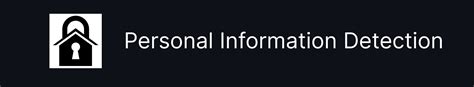 github aac open source pool personal information detection project