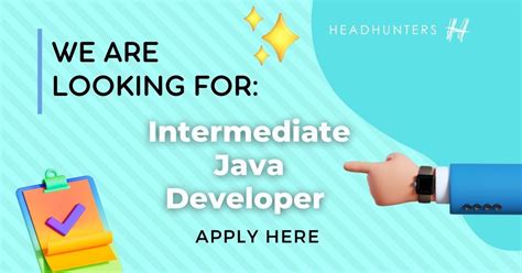 Headhunters Adminza On Linkedin Intermediate Java Developer Position Available