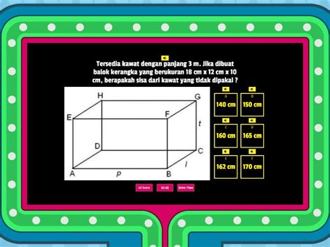 Quiz 1 Gameshow Quiz
