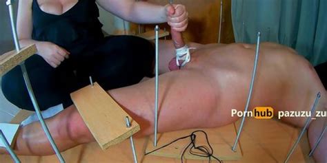 Amateur Handjob Game I Tied His Balls And Cock Then Double Ruined