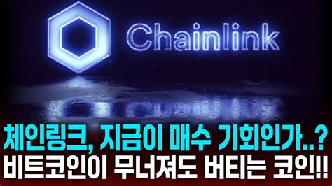 비트코인이 무너져도 버티는 코인 체인링크 지금이 저점 매수 기회인가 비트코인 리플 이더리움 Youtube