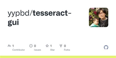 Github Yypbd Tesseract Gui