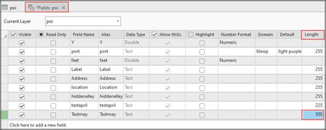 How To Increase The Character Length For A Text Field In Arcgis Pro