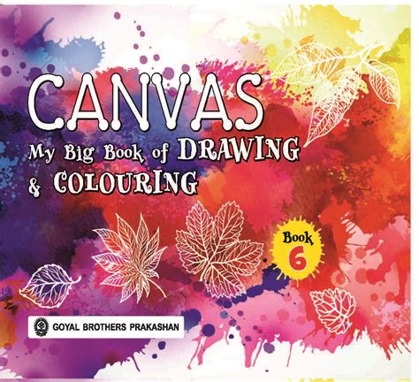 Canvas My Big Book Of Drawing And Colouring For Cbse Lkg Level B