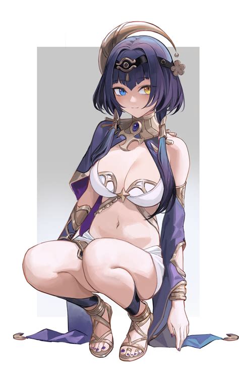 Candace Genshin Impact Drawn By Nagata Gata Danbooru