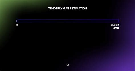 how tenderly enables 100 accurate eth gas estimations