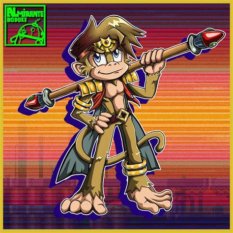 Monkey Khan Sonic Archie By Almirantebodoke On Deviantart