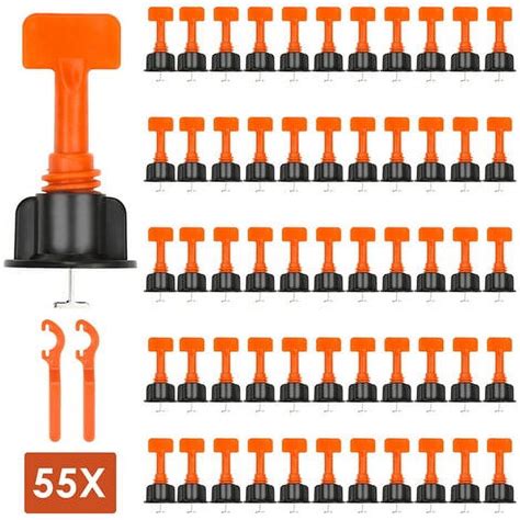 Tile Levelers 55pcs Tile Leveling Alignment System Leveling Kit