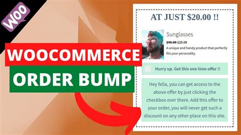 How To Create An Order Bump In Woocommerce Woocommerce Tutorial Youtube
