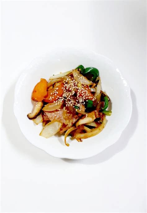 초간단 레시피 스팸 야채볶음