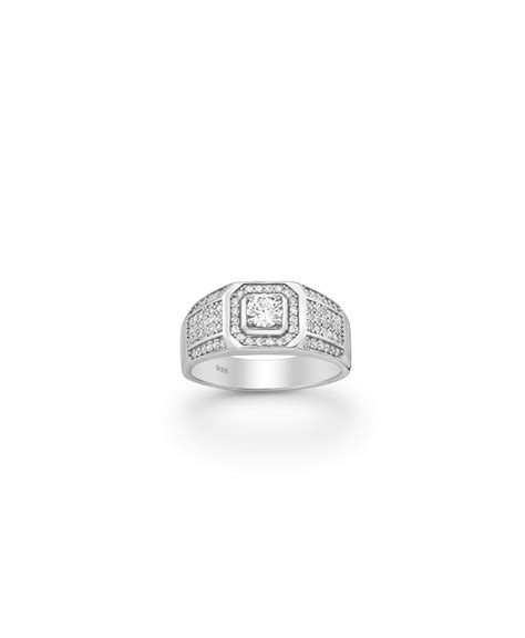 Gents multi cz ring - Knights The Jewellers Online Jewellery Store