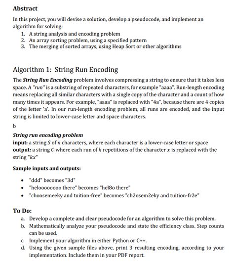 Solved Abstract In This Project You Will Devise A Solution