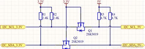 i2c总线3 3v与5v双向电平转换电路 3 3v和5v双向电平转换电路 csdn博客