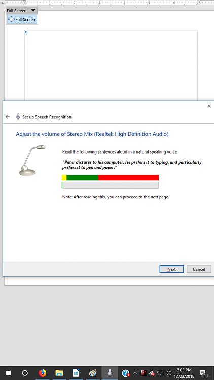 Speech Recognition Silence Windows 10 Forums