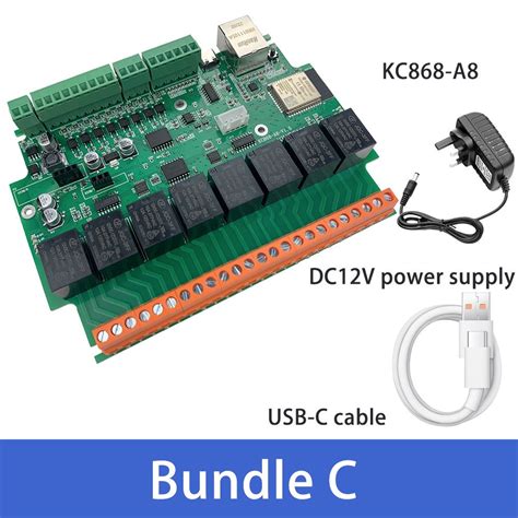KINCONY KC868 A8 Ethernet RS485 RELAY ESP32 Плата по развитию Wi Fi