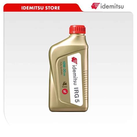 Jual IDEMITSU IRG5 10W-30 MB Full Synthetic (1L) Motorcycle Matic Oil ...