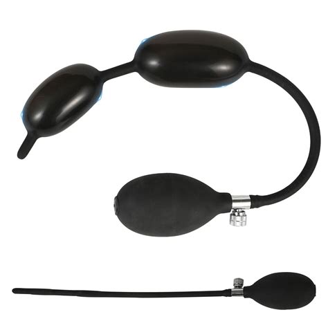 Amazbee 1358 Inches Black Soft Inflatable Male Urethral