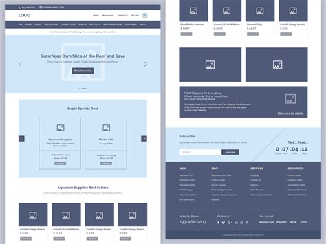 Ux Wireframe Website Xperience Users