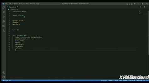 Python Dasturlash Tilida Rangli Grafika Hosil Qilish Python Turtle