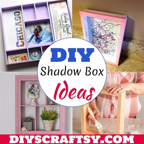 DIY Shadow Box Ideas You Can Make Easily DIYsCraftsy