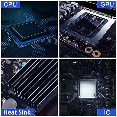 Ht Sr760 Tu20 컴퓨터 Cpu 열 전도성 그리스 붙여 넣기 실리콘 석고 싱크 화합물 Cpu 쿨러 냉각 히트 싱크