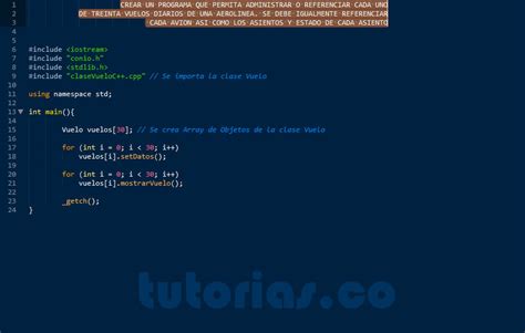 POO Visual C Aplicacion Clase Vuelo Tutorias Co