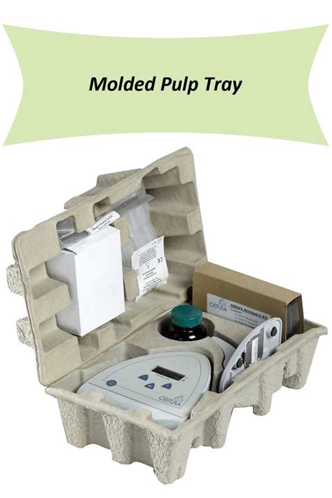 Clamshell Molded Pulp Packaging Interior Pulp Tray Industrial