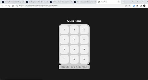 Desafio Javascript Para Web Crie Páginas Dinâmicas Alura Cursos Online De Tecnologia