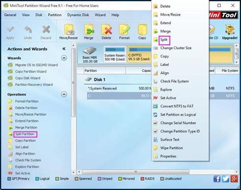 want to split large partition try minitool partition wizard artofit
