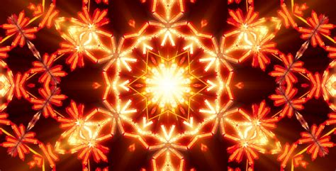 Crystal Kaleido Loop Motion Graphics Videohive
