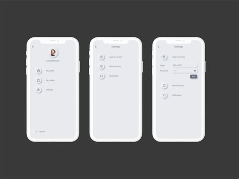 Settings Daily Ui 007 By Olgaya On Dribbble