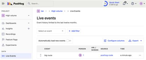 How To Track High Volume Apis Posthog