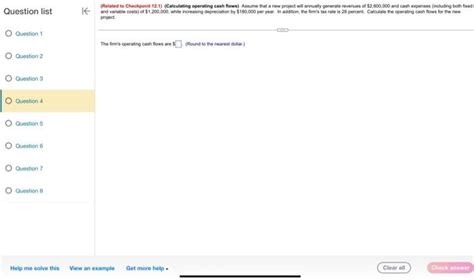Solved Lestion List Question 1 Propect Ouẹstion 2 The Firm