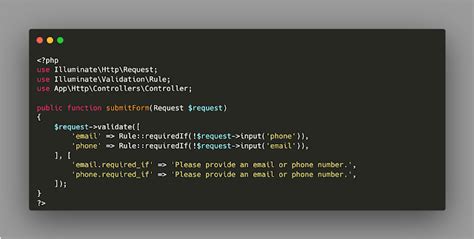 Validation Rule Requiredif Requires Web Message Validation Rule Requiredif