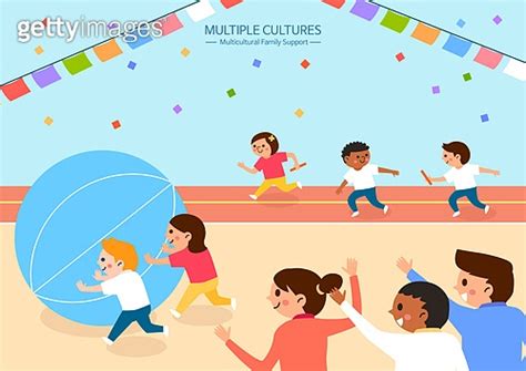여러민족 인종 공동체 컨셉 어린이 인간의나이 교육 주제 유치원 유치원생 이미지 Jv11250325 게티이미지뱅크