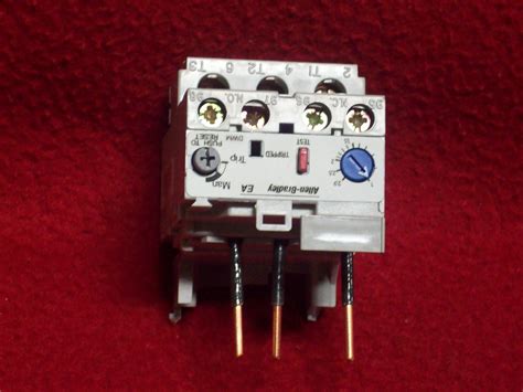 Overload 0 1 To 0 5 Amp Reset Motor E Pak Machinery