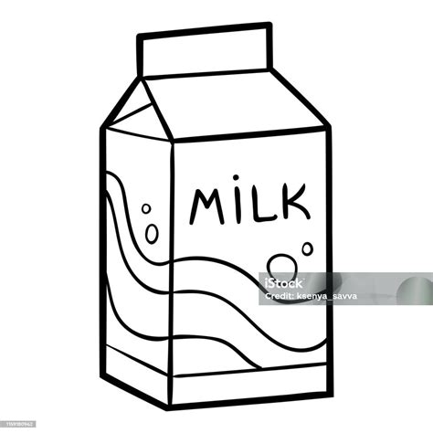 สมุดระบายสี กล่องนม ภาพประกอบสต็อก ดาวน์โหลดรูปภาพตอนนี้ กระดาษระบายสี ศิลปะลายเส้น กล่อง