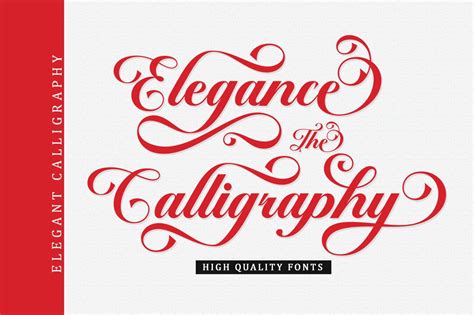Glandey Script Font Design Cuts