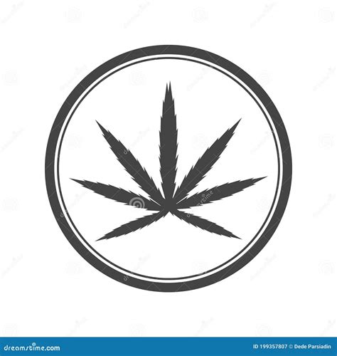 Cannabis Stock Illustration Illustration Of Leaf Isolated 199357807