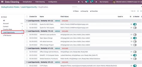 Deduplication Rules In Odoo 15 Data Cleaning Module