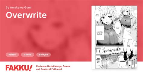 Overwrite Hentai By Amakawa Gumi FAKKU