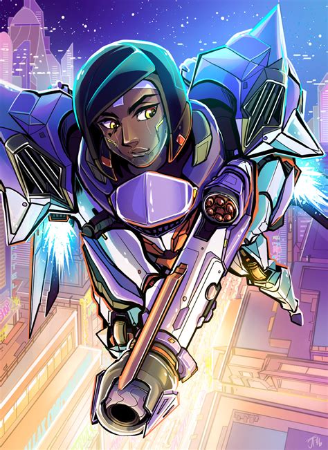 Sparklenaut Mechaqueen Pharah Pharah Overwatch Overwatch