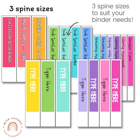 How To Make Labels For Binder Spines At Angela Shattuck Blog