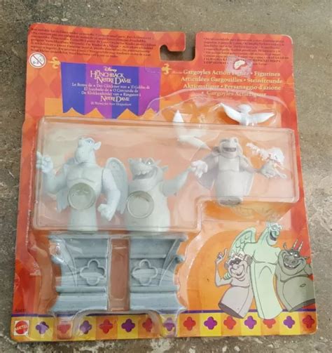 Disney Hunchback Of Notre Dame Gargoyles Action Figures Victor Hugo