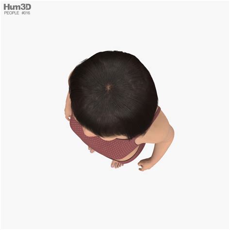 Asian Girl 3d Model Download Character On