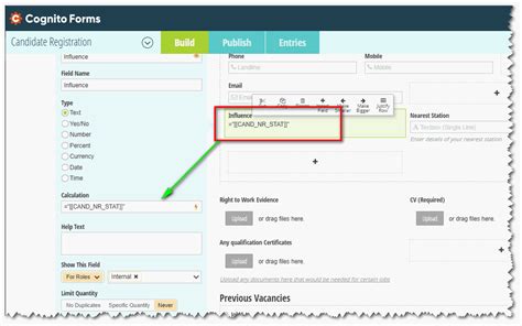 Cognito Forms Form Design Influence Help Desk