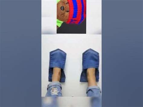 Джинсовые тапки - YouTube